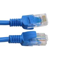 China OEM Network Cat5e Patch Cord 24AWG 0.5mm CCA Ethernet UTP 4pr Lan Cable for sale