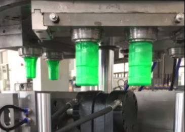 China Petg 2 Cavity Pet Blowing Machine BV Fully Automatic PET Bottle Blowing Machine 8ml for sale