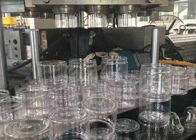 China 300ml Horizontal Rotary Blow Molding Machine PCTG Auto Deflashing Blow Moulding Machine SGS for sale