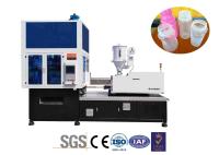 China PID PETG Semi Automatic Pet Preform Bottle Blowing Machine 1L for sale