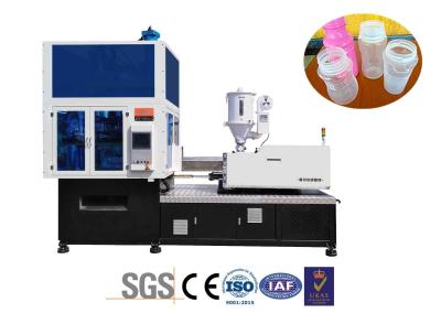 China PID PETG Semi Automatic Pet Preform Bottle Blowing Machine 1L for sale