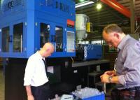 China PCTG 4000BPH Bottling Production Line 10ML Automatic Pet Bottle Blowing Machine for sale