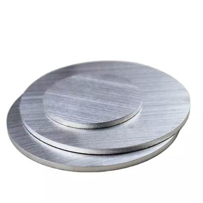 China Construction Kitchenware Stainless Steel Plate Round 2.5mm JIS AISI EN for sale