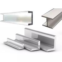 China Q235 Q235B Q345 Stainless Steel Profile 0.8mm-5.8mm Customized Glass Railing for sale