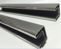 China Customized Shape Stainless Steel Angle Bar Rose Gold Silver Blue Purple for sale