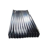 China Zero Big Spangle Corrugated Steel Sheet JIS G3302 EN10147 ASTM-A653 for sale