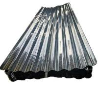 China Zero Big Spangle Corrugated Steel Sheet JIS G3302 EN10147 ASTM-A653 for sale