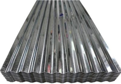 China 30-275G/M2 Corrugated Metal Roofing 762-1200mm 0.13-1.0/BWG/AWG EN10147 for sale