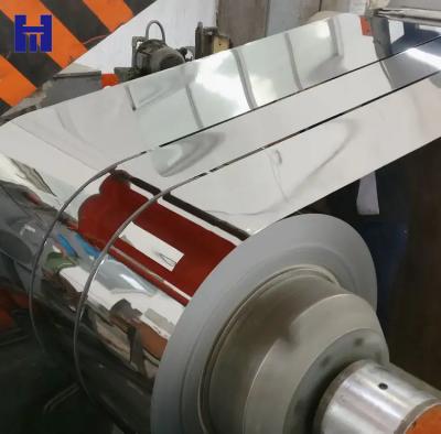 China Ba Hairline Mirror SS Coil 201 2b Stainless Steel Strip 0.1mm for sale