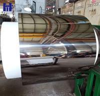 China Ba Hairline Mirror SS Coil 201 2b Stainless Steel Strip 0.1mm for sale