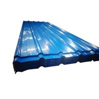 China Ral Color Roofing Corrugated Steel Sheet 600 - 1250mm 275g/M2 for sale