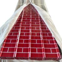 China Ral Color Roofing Corrugated Steel Sheet 600 - 1250mm 275g/M2 for sale