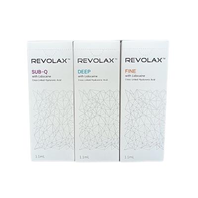 China 1.1ml Dermal Filling Revolax Fine Lips Facial Hyaluronic Acid Wrinkle Fillers for sale