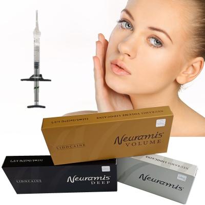 China 1ml Cross Linked Neuramis Deep Filler Full Lip Hyaluronic Acid Crows Feet for sale