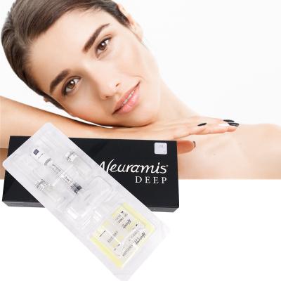 China Beauty Salon Anti Aging Injections Hyaluronic Acid Forehead Neuramis Filler For Lips for sale