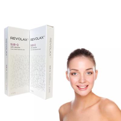 China 1.1ml Revolax Cross Linked Ha Filler Fine Deep Sub-Q DHL Fedex Cross Linked for sale