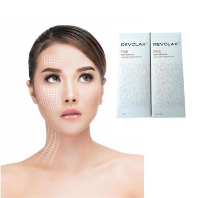 China Hyaluronic Acid Revolax Dermal Filler Syringe For Face 6 - 12 Months Duration Effect for sale