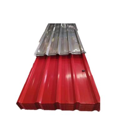 China 1800-2000mm Length Full Hard 0.55mm Galvanized Corrugated Iron Color Coated Roofing Sheet with Full for sale