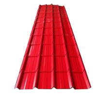 China 1800-2000mm Length Full Hard 0.55mm Galvanized Corrugated Iron Color Coated Roofing Sheet with Full for sale