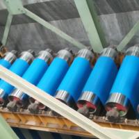 China PPGI double color z40 painting 15/20 prepainted galvanized steel coil for roofing construction application for sale