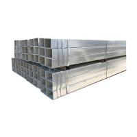China Structural Pipe Coated Galvanised Steel Square Tube for Cold Formed Mild Steel Hollow Section for sale