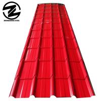 China Prepainted Galvanized Sheet Metal Roofing/PPGI Corrugated Steel Sheet/Color Coated Roofing Sheet with Decoiling Service for sale