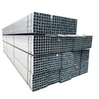 China Galvanized 40x40 mm Structural Mild Steel Square Tubing with Coated Surface and 0.8-4mm Thickness for sale