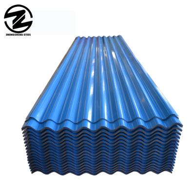 China Decoiling Processing Service Ral Color BWG22 24 26 28 0.4mm 0.5mm Thickness Color Coated PPGI Roofing Sheet for Your Needs for sale