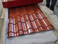 China Galvanized Coated PPGI Corrugated Roof Sheet Customized for Roofing Solutions and Applications DX51D DX52D DX53D z40 for sale