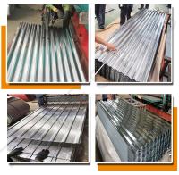 China Regular Spangle IBR T Shape 0.5mm 0.6mm 0.7mm Thickness zinc coated Z120g GI galvanized roofing corrugated sheet plate for sale