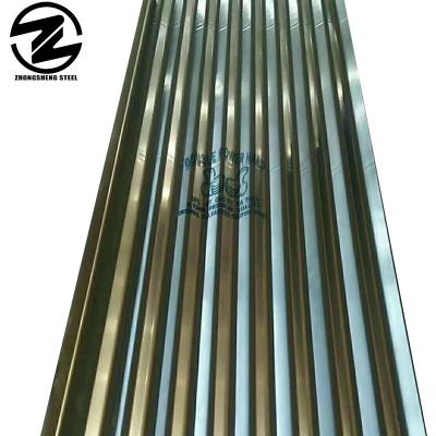China Regular Spangle Z80g GI Galvanized Corrugated Roofing Plate Sheet 0.12*800*3000mm Size with Decoiling Processing Service for sale