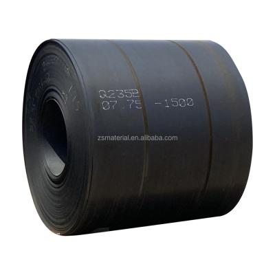 China 800-1600 Width SS400B Black 6mm HRC Iron Sheet Metal Rolls MS Hot Rolled Steel Coil 3-5 tons Coil Weight for sale