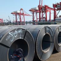 China 800-1600 Width SS400B Black 6mm HRC Iron Sheet Metal Rolls MS Hot Rolled Steel Coil 3-5 tons Coil Weight for sale