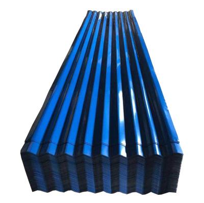 China Colour Coated Roofing Sheet in Blue Ral9016 for Contemporary Design Style Metal Galvanized for sale
