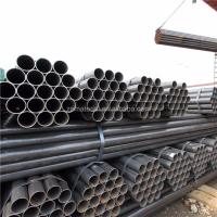 China ERW WELDED STRUCTURE PIPE Hot Rolled Q195 Q235b St37 Black Seamless Welded Carbon Steel Pipe for sale