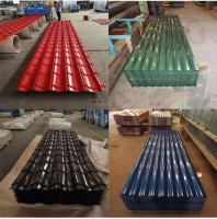 China Color-coated Roof Panels Prepainted Galvanized Corrugated Tiles Sheet PPGI Roofing Sheet and Corrosion-Resistant for sale