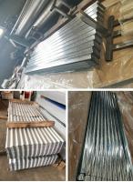 China Building Construction Material Z30g Galvanized Corrugated Steel Roofing Sheet 0.13-1.0mm Thickness with 600-1500mm Width for sale