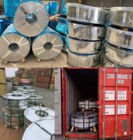 China 0.12-0.2 Mm 700-900MM Steel Tape Manufacture Dx51d Z140 Astm Q195 Galvanized Steel Strips with Punching Processing Service for sale