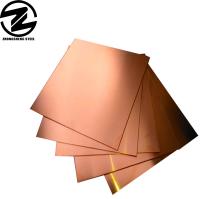 China 195MPa Ultimate Strength 10mm Thickness Cathode Copper 99.99 Customized Plate Package Brass for Earthing and Grounding for sale