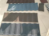China Stone Coated Steel Roofing Tile Roman Tile with 20g-275g/m2 ZINC Coating and PVOC Certification for sale
