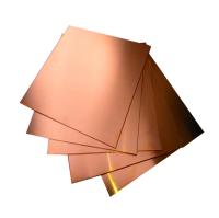 China 195 MPa Ultimate Strength Round Pure Brass Copper Plate Electrolytic Copper Cathode Plates Copper Sheet Plate C1100 Decorative for sale