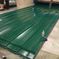 China 0.23mm 0.45mm Thickness Prime PPGI Corrugated Board with 8-30/5-30um Primer Coating and ASTM PPGI for sale