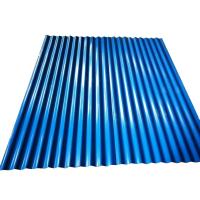 China PVOC Certified Ppgi Corrugated Metal Sheet 28 Gauge 0.5mm 2FTX 8FT Cold Rolled Zinc Roof Sheets Plate with Zero Spangle for sale