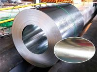 China JIS Standard Big Spangle Galvanized Steel Coil Z275 with 0.35mm Thickness and 3-8 Tons Coil Weight for sale