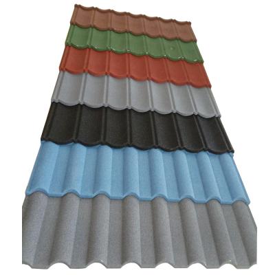 China Modern Design Style Prime Zinc Aluminum Steel Stone Chips Roofing Sheets 0.3mm 0.4mm Thickness Durable and Vibrant for sale