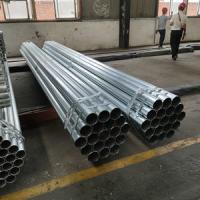 China 6m length and api 5l hot dipped galvanized round steel pipe Invoicing by actual weight for Structure Pipe for sale