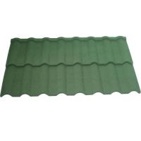 China 1340mm*420mm*0.4mm Stone Coated Roof Tiles Aesthetically Pleasing Durable and Weather-Resistant for Modern Construction for sale