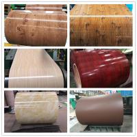 China Container Steel Wood Pattern Black Rolled Prepainted GI Sheet PPGI Galvanized Steel Coil with Top Coating Thickness 15-35 for sale