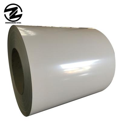 China PPGI PPGL 0.47*1220M Coils Color Coated Steel Coil Ral9002 White Galvanized Steel Coil for Roofing Sheet Coated Technique for sale