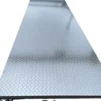 China Galvanized Surface Treatment A36 Checkered Carbon Steel Plate 1500mm Width and 2-8mm Thickness for Metal Roofing for sale